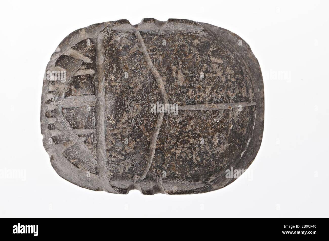 abdominal carabine, flat, seal, scarab, stone, jasper (brown), 4,8 cm ...