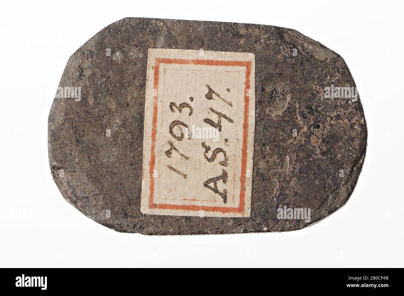 abdominal carabie, flat, seal, scarab, stone (brown), 2,9 cm, Egypt ...