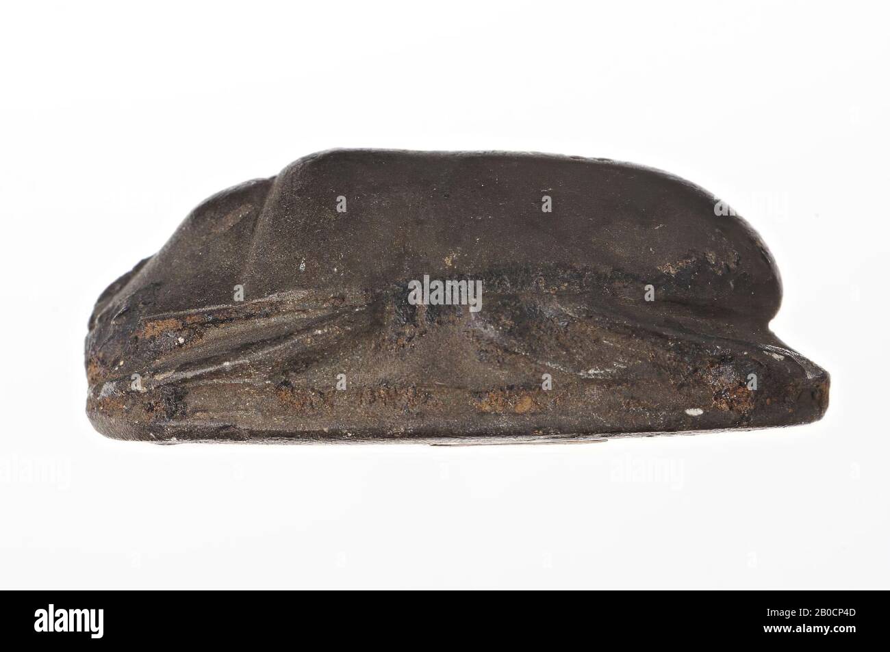 abdominal carabie, flat, seal, scarab, stone, jasper (green), 4,2 cm ...