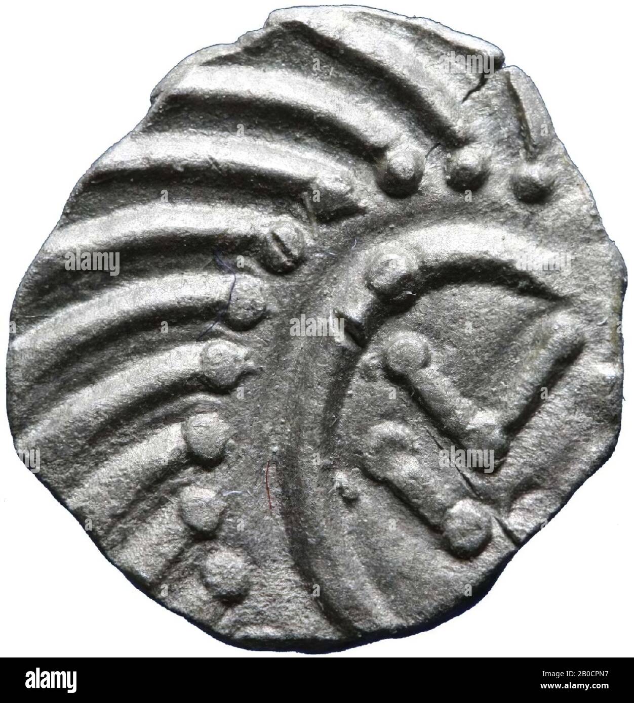 coin, sceatta, metal, silver, 0.648 g, Merovingian c. 700 after Chr ...