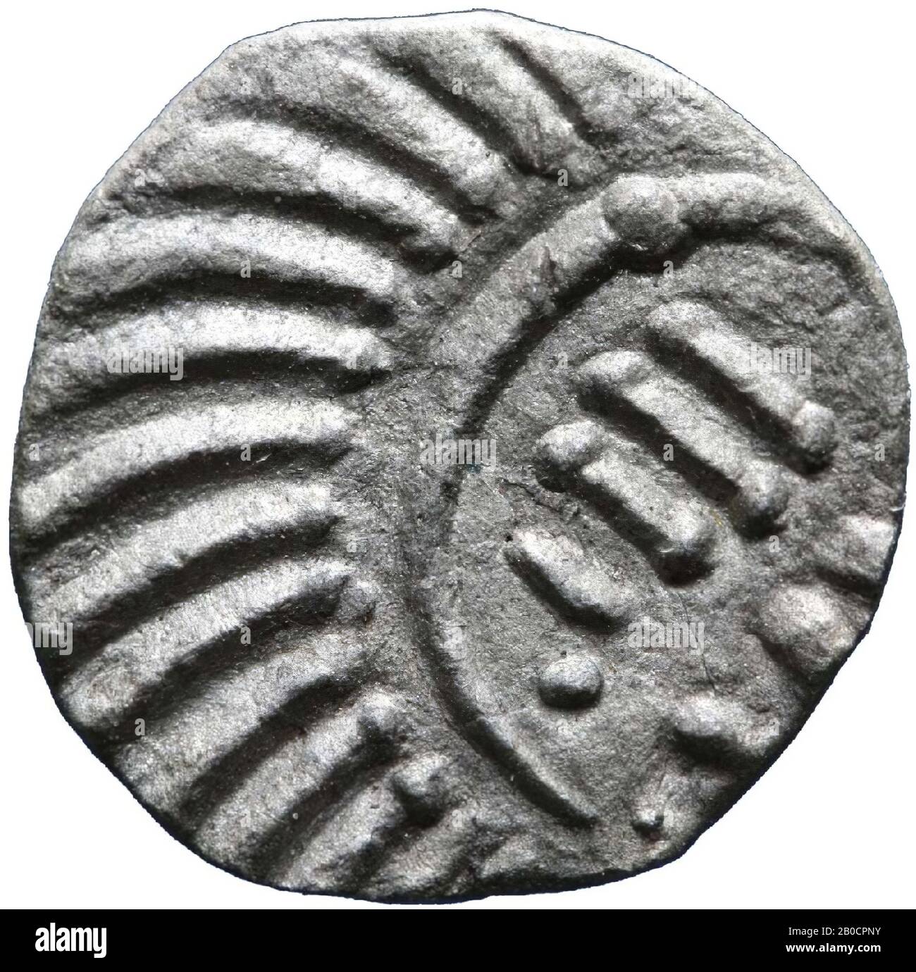 coin, sceatta, metal, silver, 0.704 g, Merovingian c. 700 after Chr ...