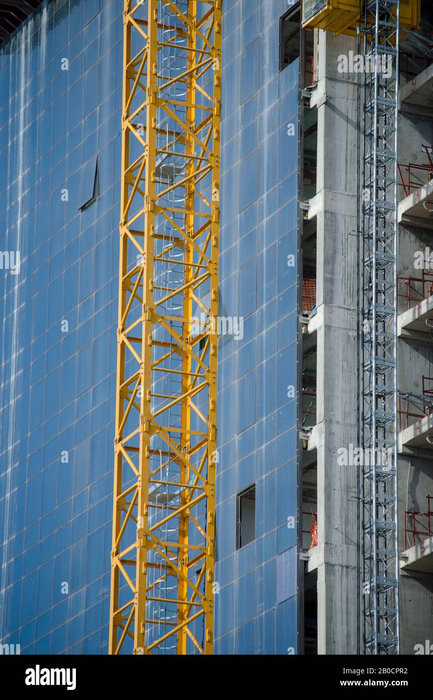 Construction and Winch Stock Photo - Alamy