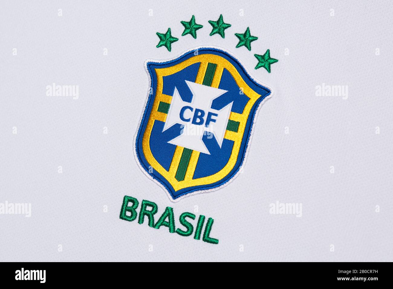 Brazil football badge 2019 hi-res stock photography and images - Alamy