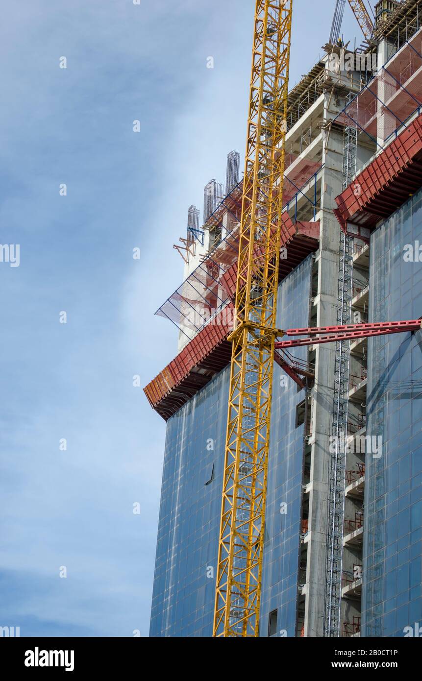 Construction and Winch Stock Photo - Alamy