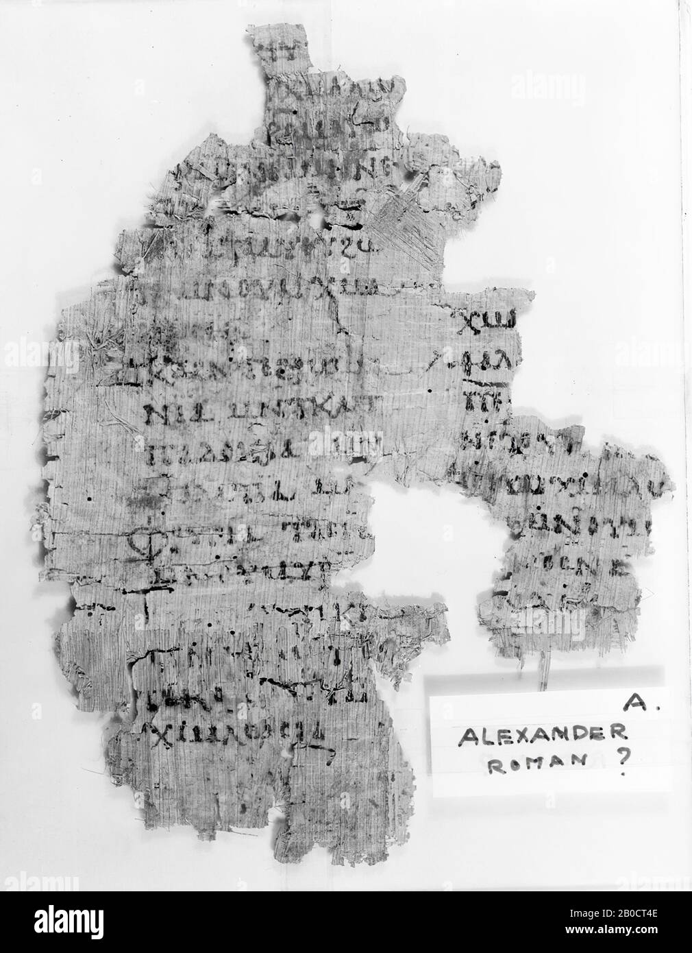 Egypt, manuscript, Coptic, Sahidi, papyrus, Coptic Period, Egypt Stock ...