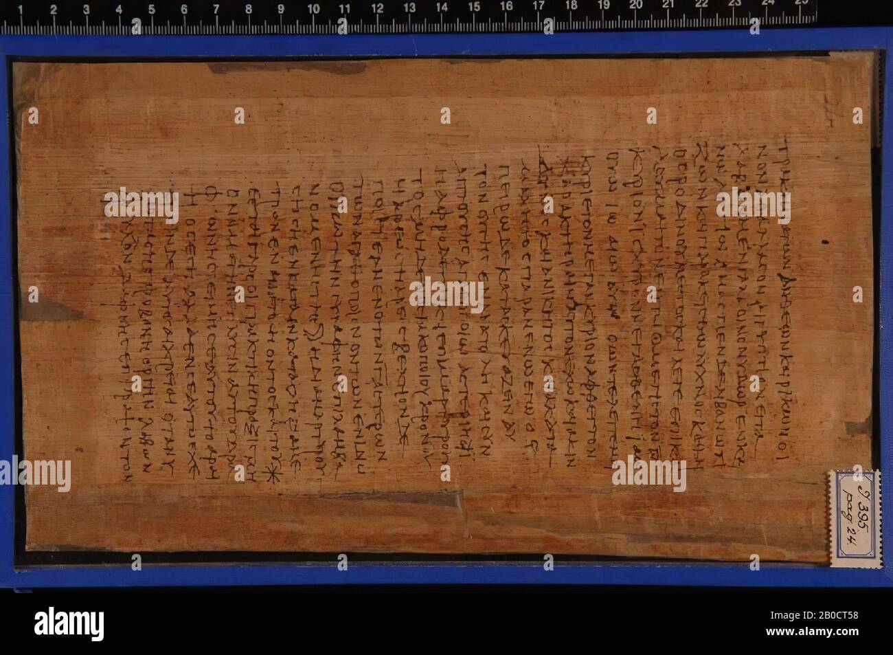 Egypt, handwriting, papyrus, 26.5 x 15 cm Stock Photo - Alamy