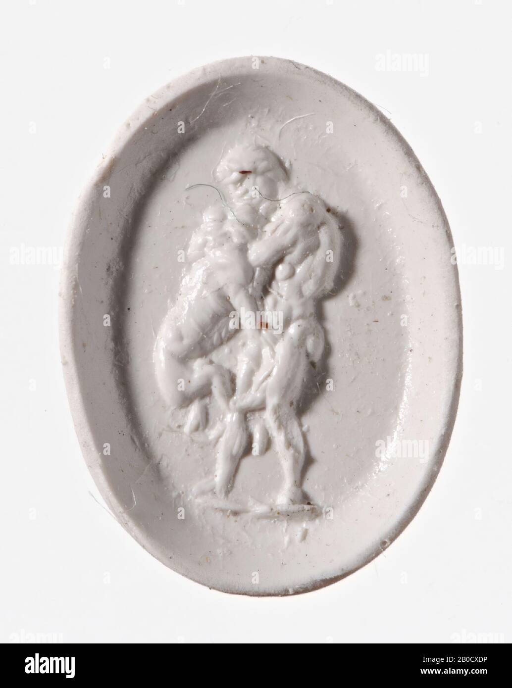 Vz: the hero stands upright and has both hands around the throat of a ...