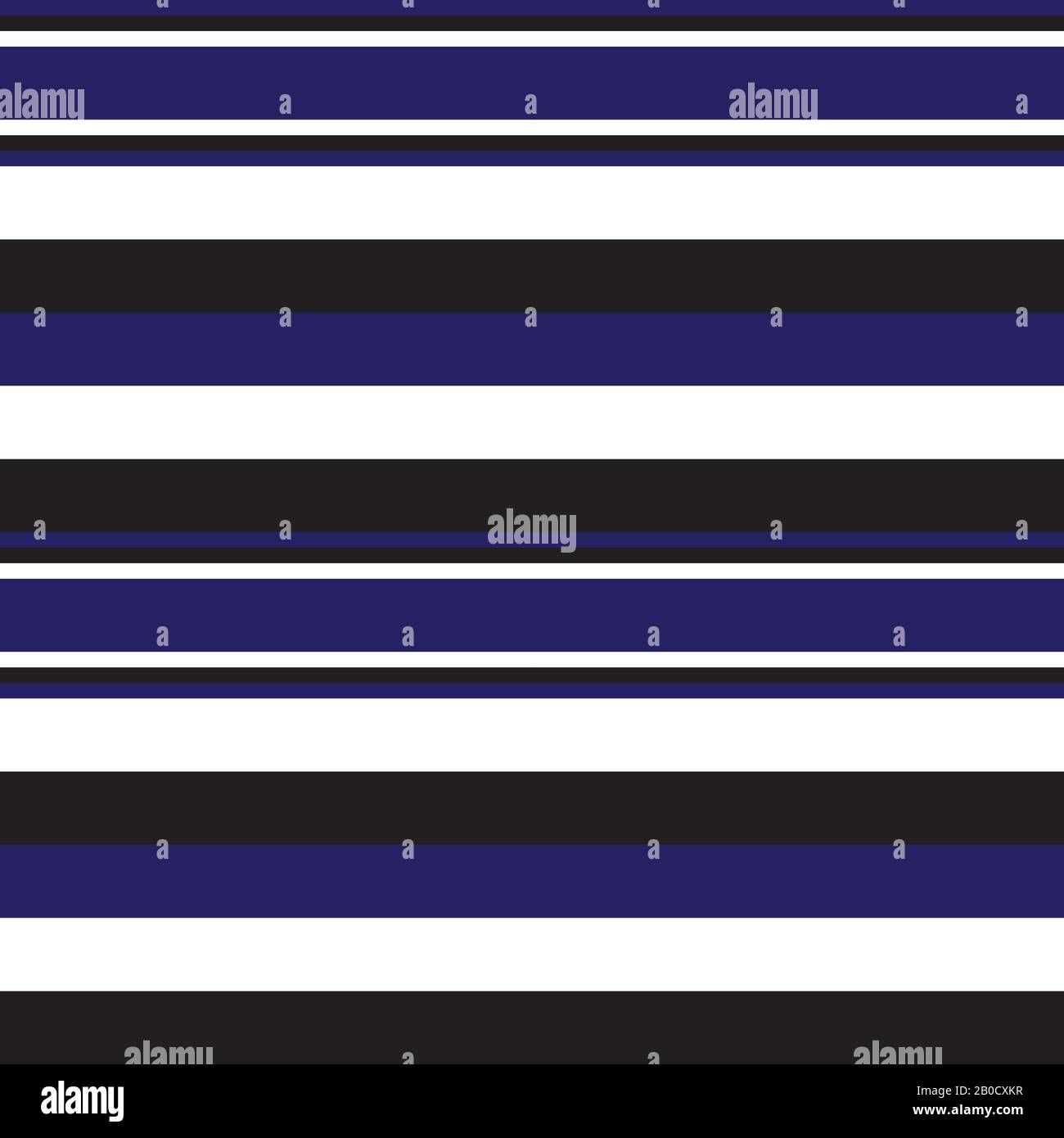 Colourful Classic Modern Stripe Pattern - This is a classic horizontal ...