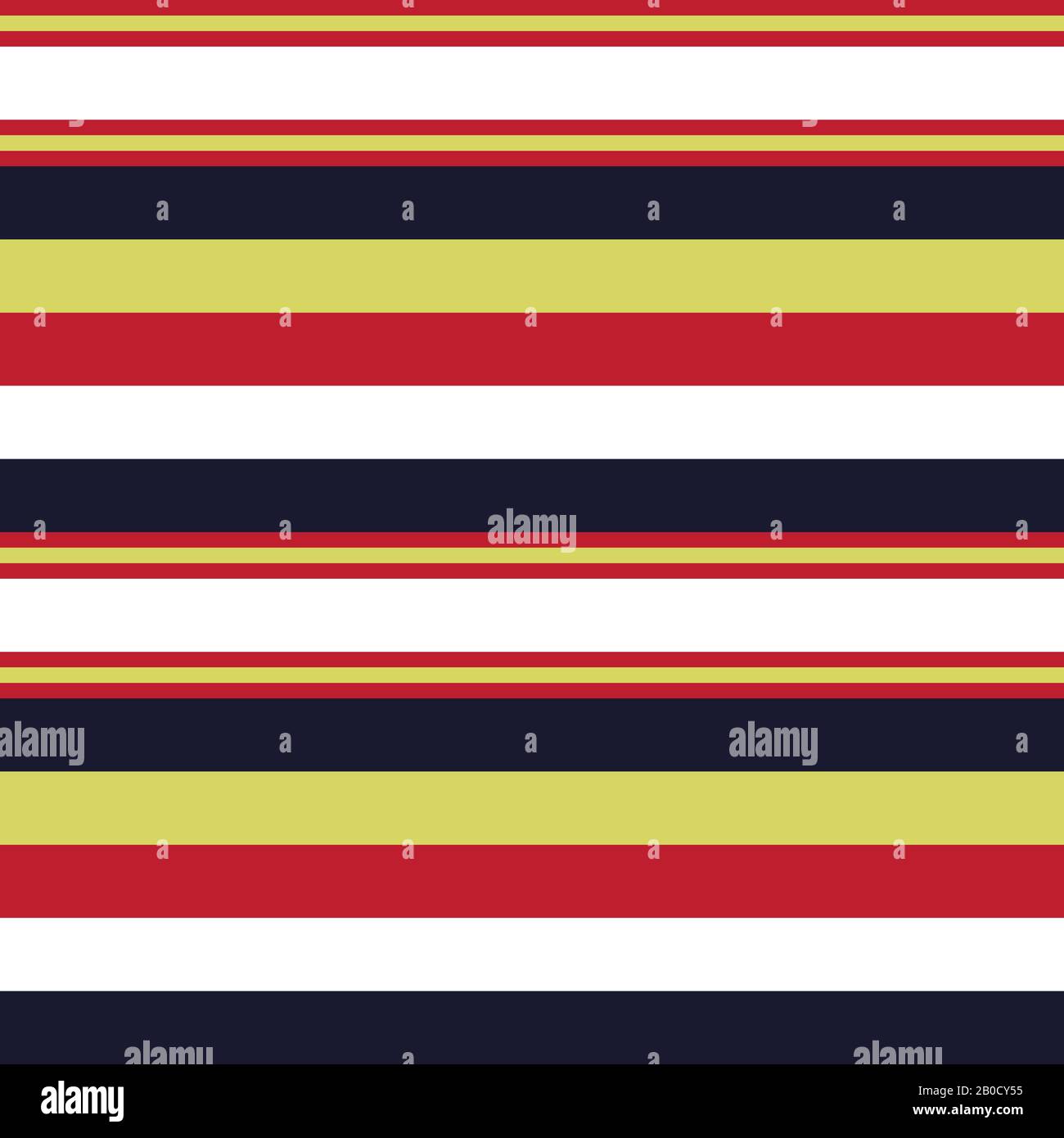 Colourful Classic Modern Stripe Pattern - This is a classic horizontal ...