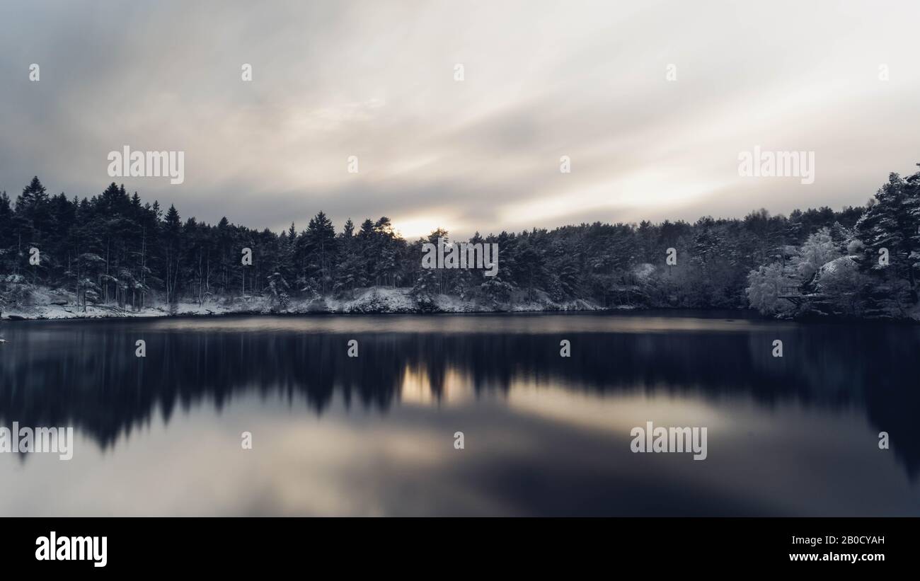 Long exposure winter hi-res stock photography and images - Alamy