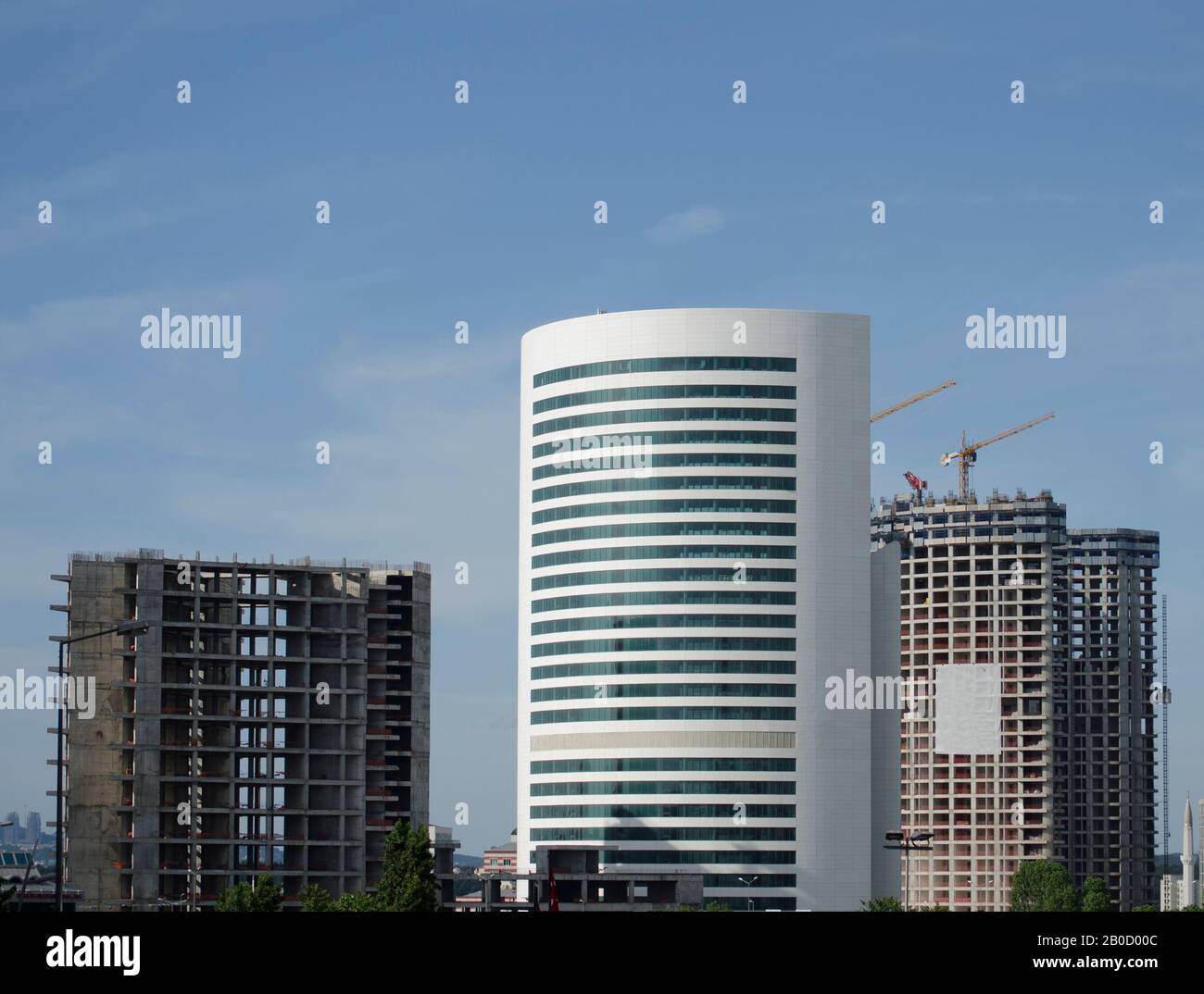 New Modern Building Stock Photo - Alamy