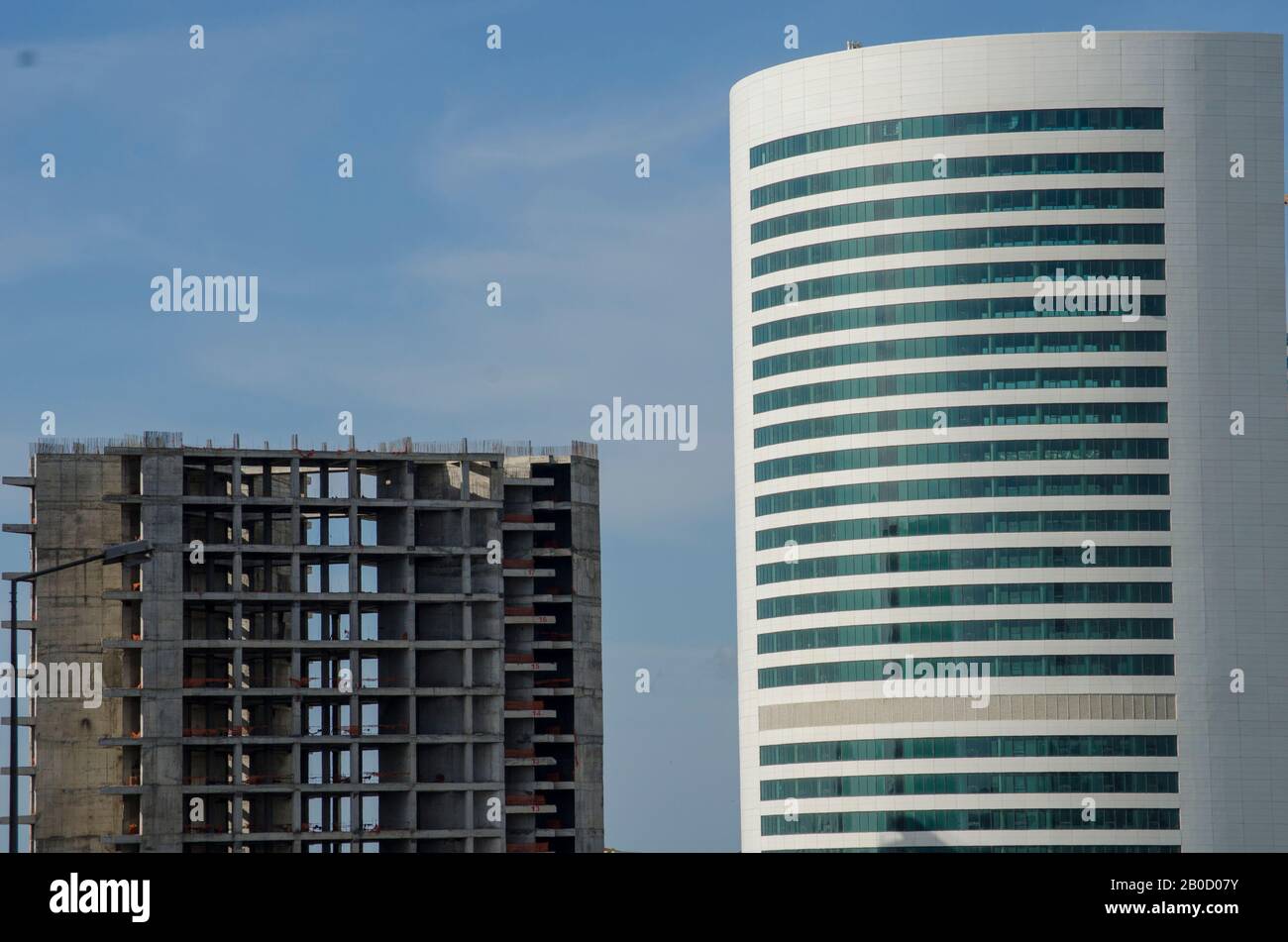New Modern Building Stock Photo - Alamy