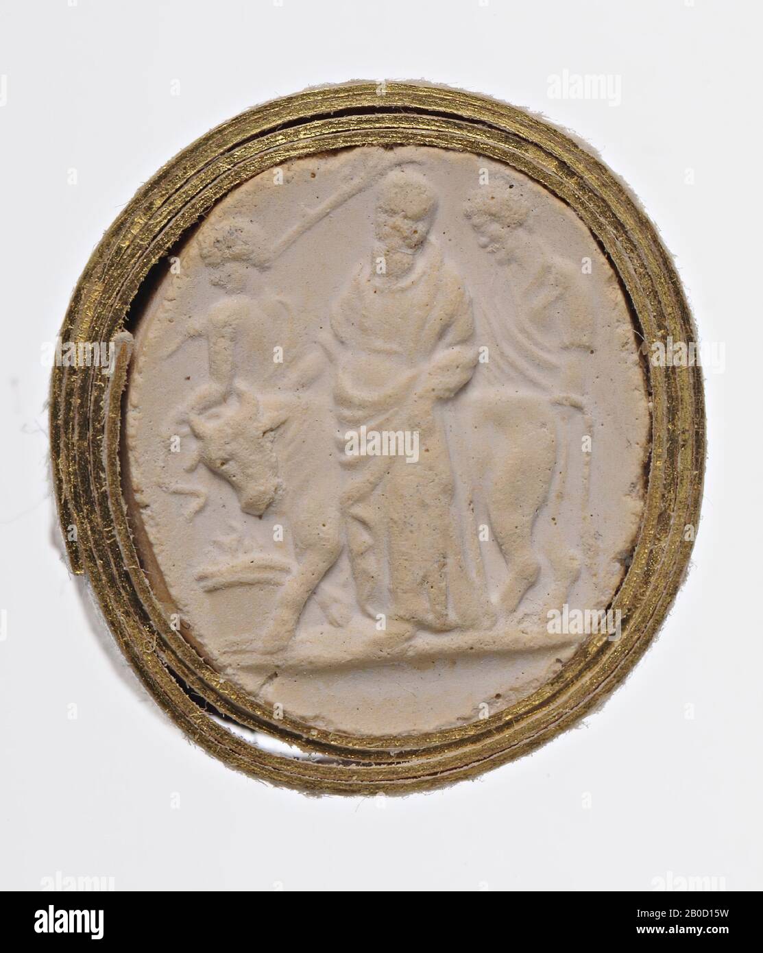 Man with bull hi-res stock photography and images - Alamy