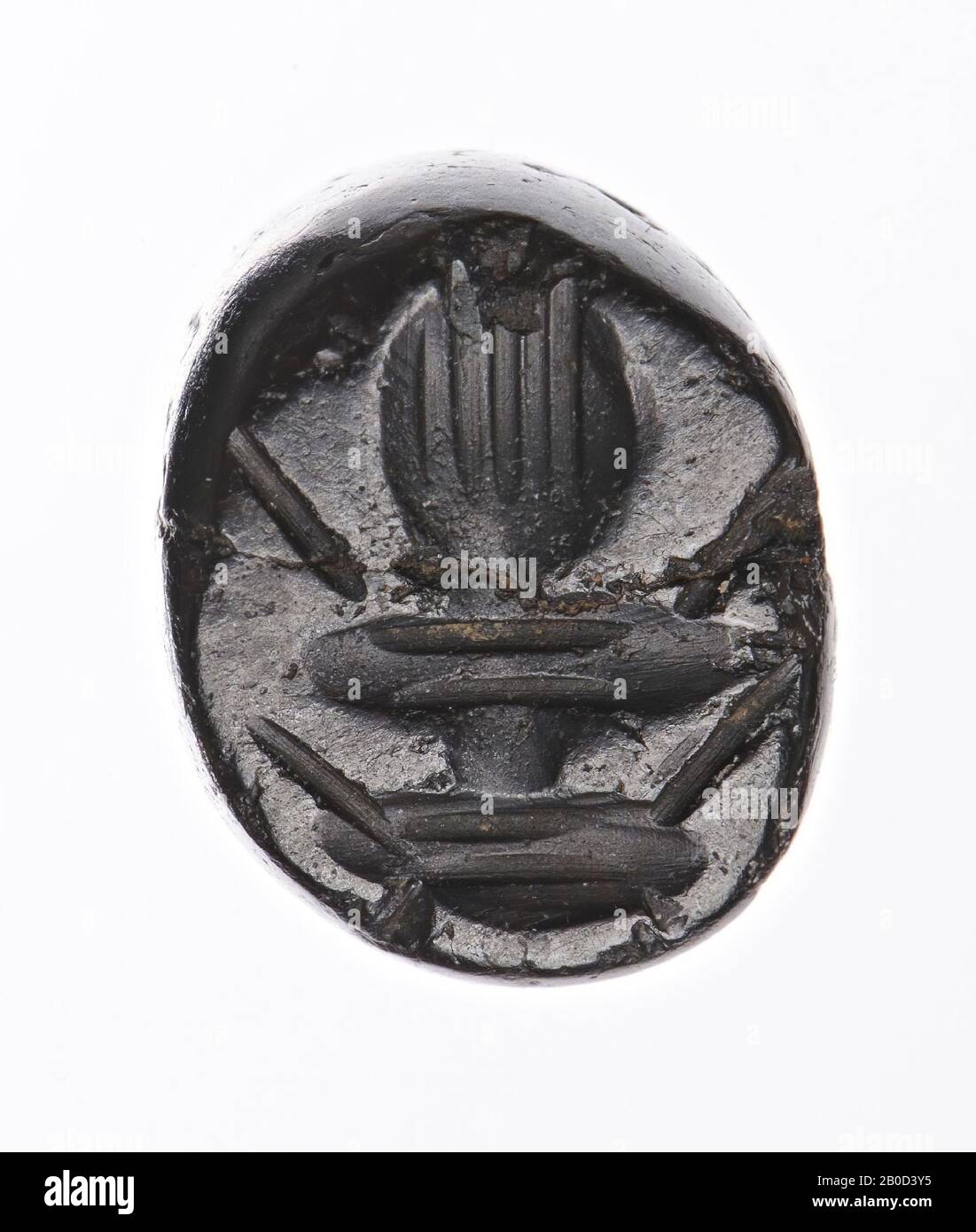 altar, stamp, hematite, Color:, Shape: ellipsoid, Processing:, Method ...
