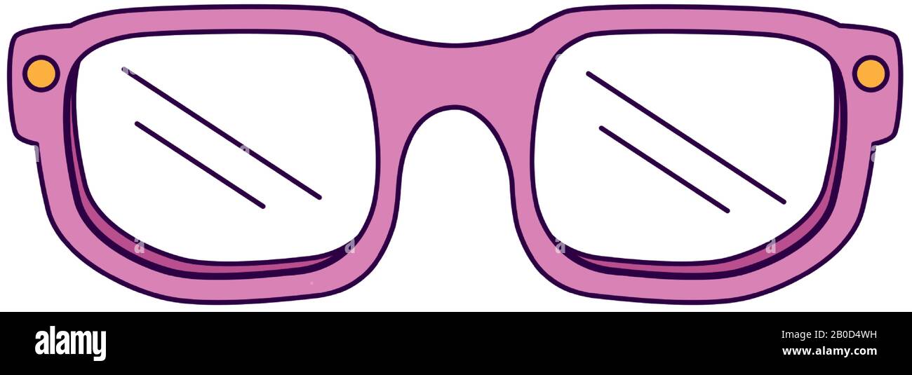 cute eyeglasses vision optical icon Stock Vector Image & Art - Alamy