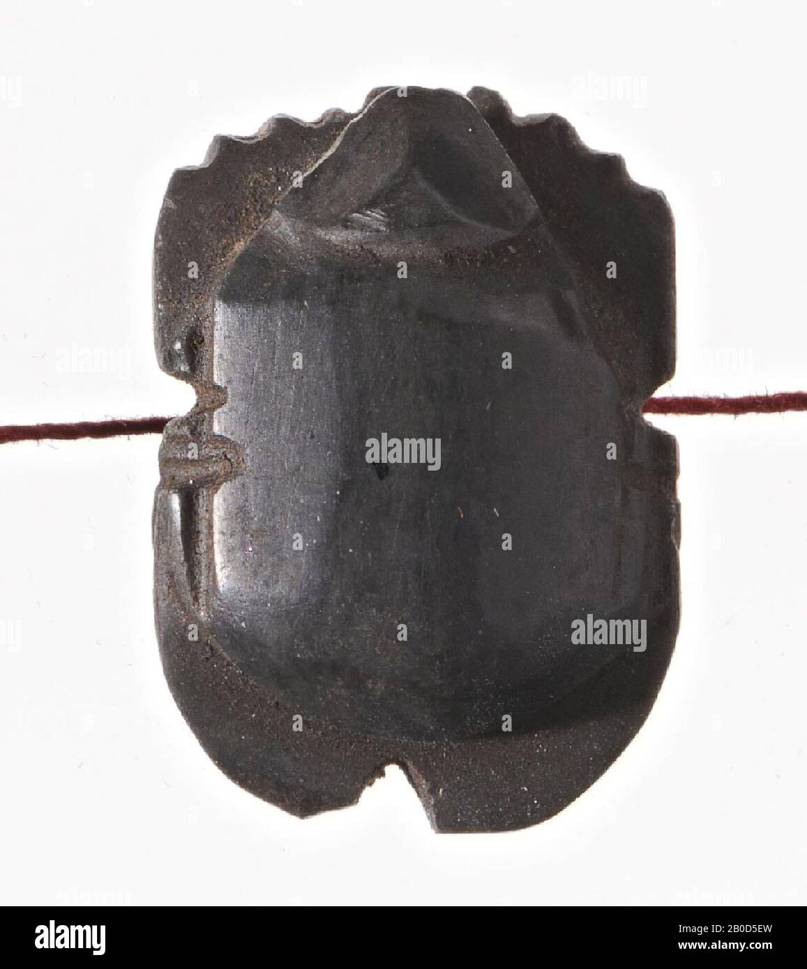 scarab, Necklace of 22 scarabs (including HD 26), seal, scarab, stone ...