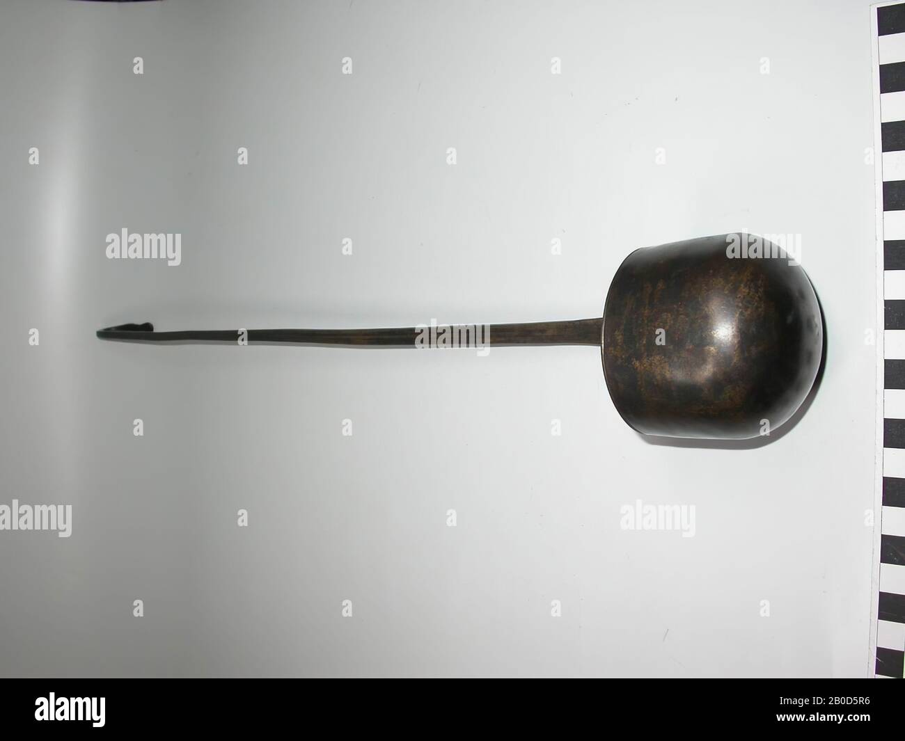ladle, cap, spoon, ladle, bronze, length: 47 cm, Greco-Roman Period ...