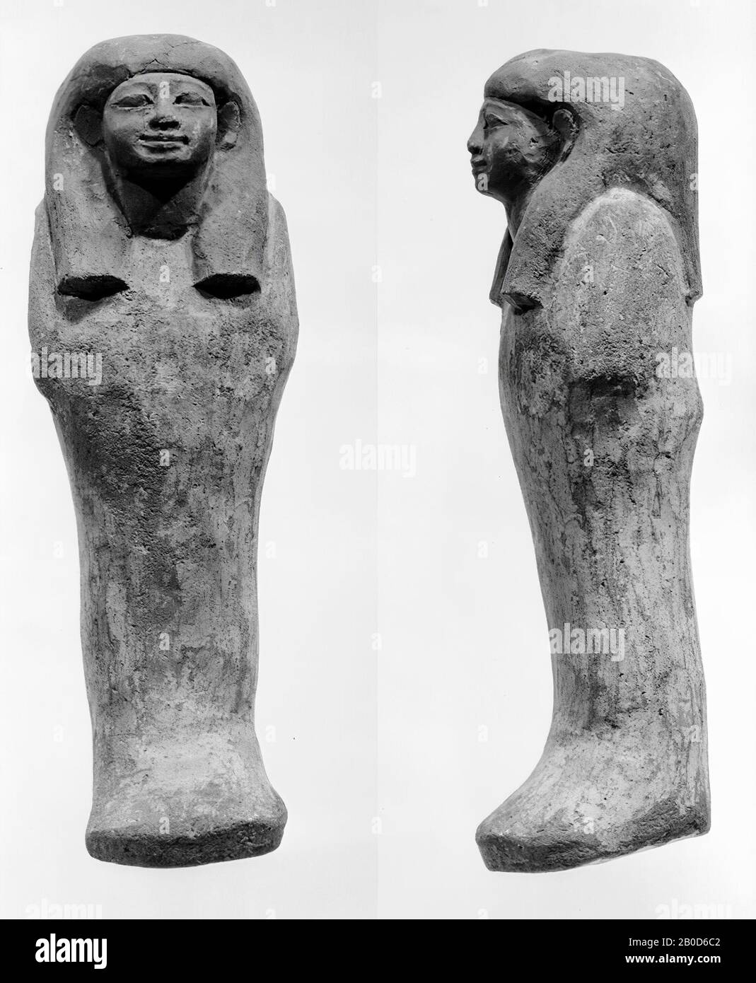 mummy, unreadable, shabbat, pottery, 21 x 6.2 cm, New Kingdom, 18th ...