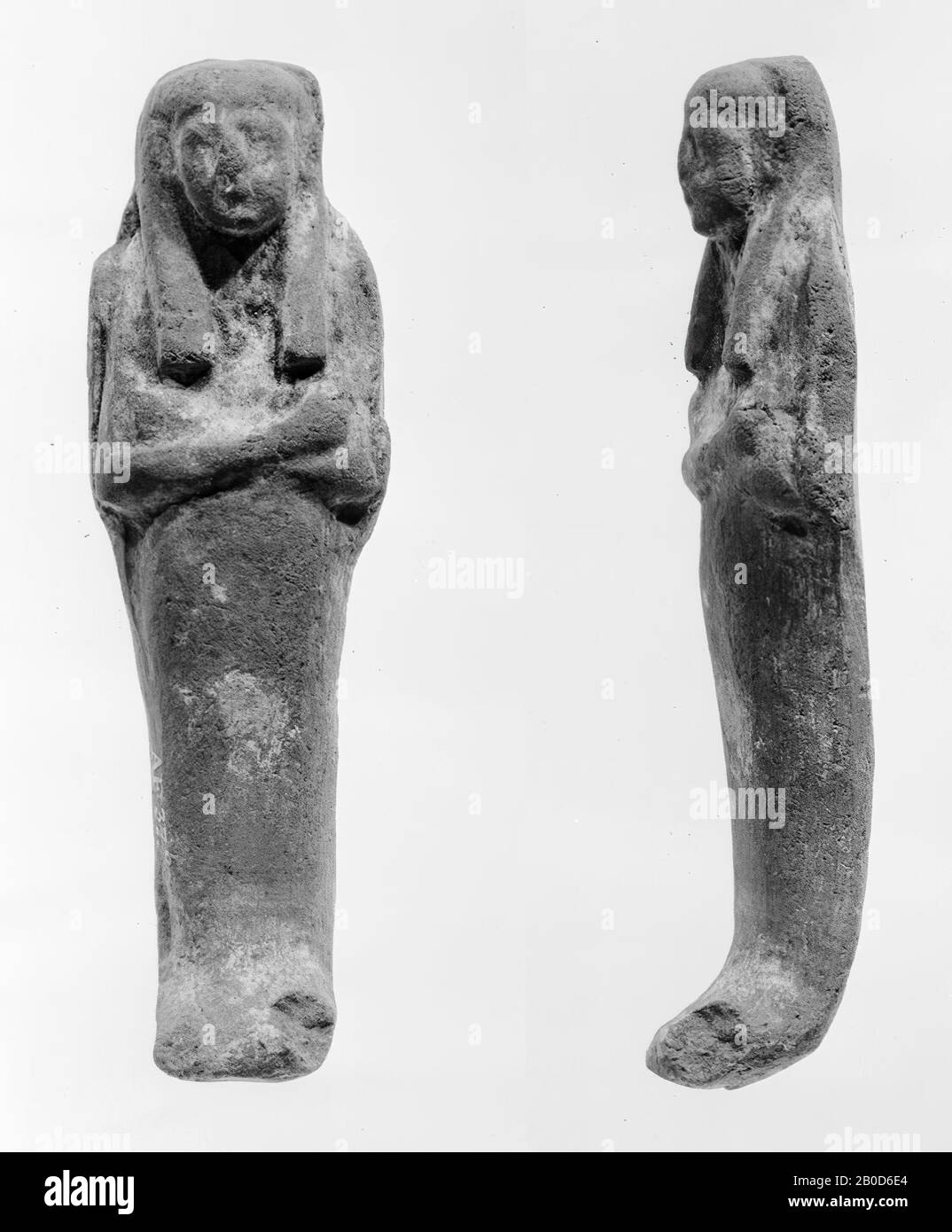 mummy, unreadable, shabbat, pottery, 14.7 x 4.5 cm, New Empire, 20th ...