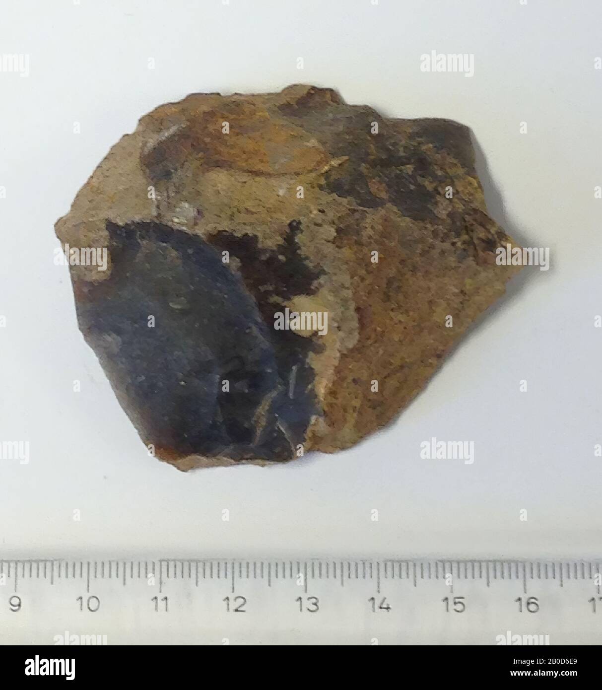 Cortex exit, iron flush, Lanaye flint (Banholt), Banholt 1969 on the ...