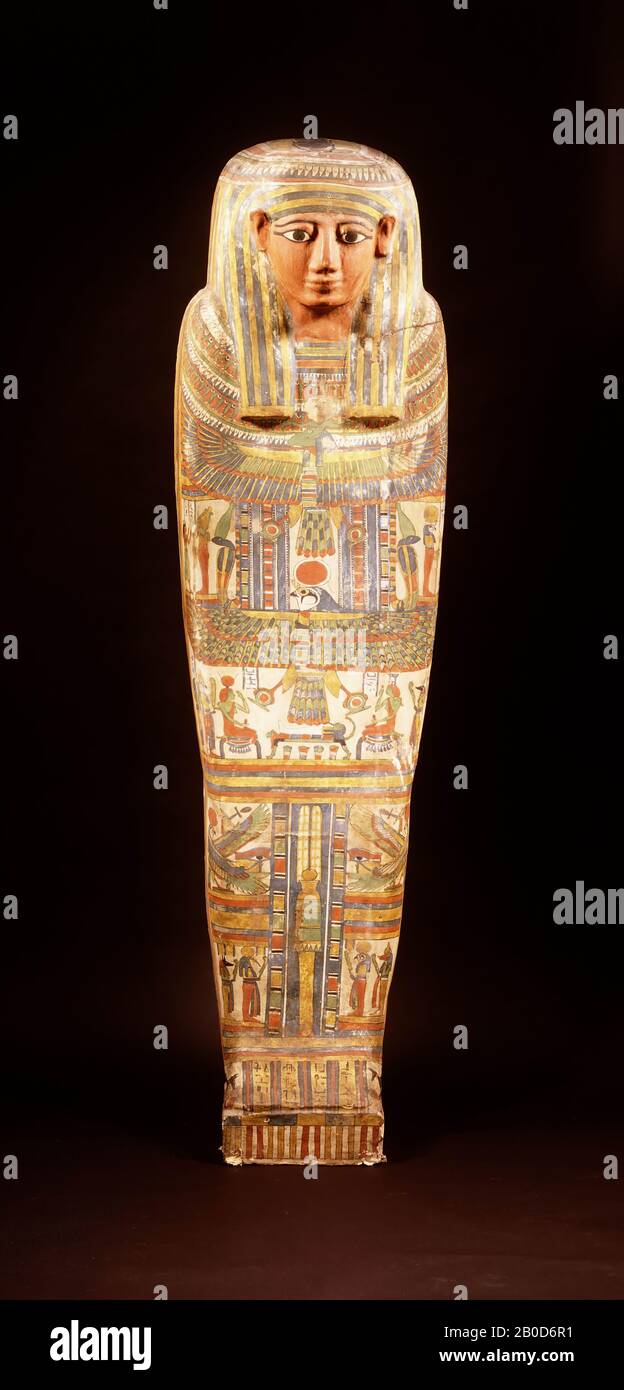 inner chest, Hor, mummy chest, inner chest, wood, 27 x 47 x 177 cm ...