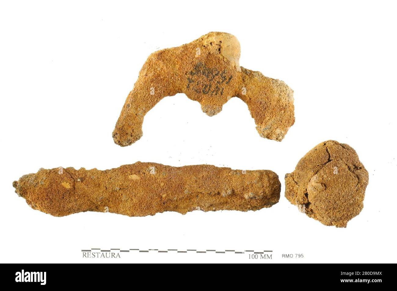 part of rake ?, and parts of strip with eye, part of rake ?, and parts ...
