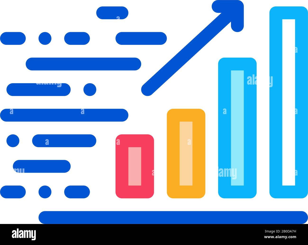 Fast Grow Graphic Icon Vector Outline Illustration Stock Vector Image ...