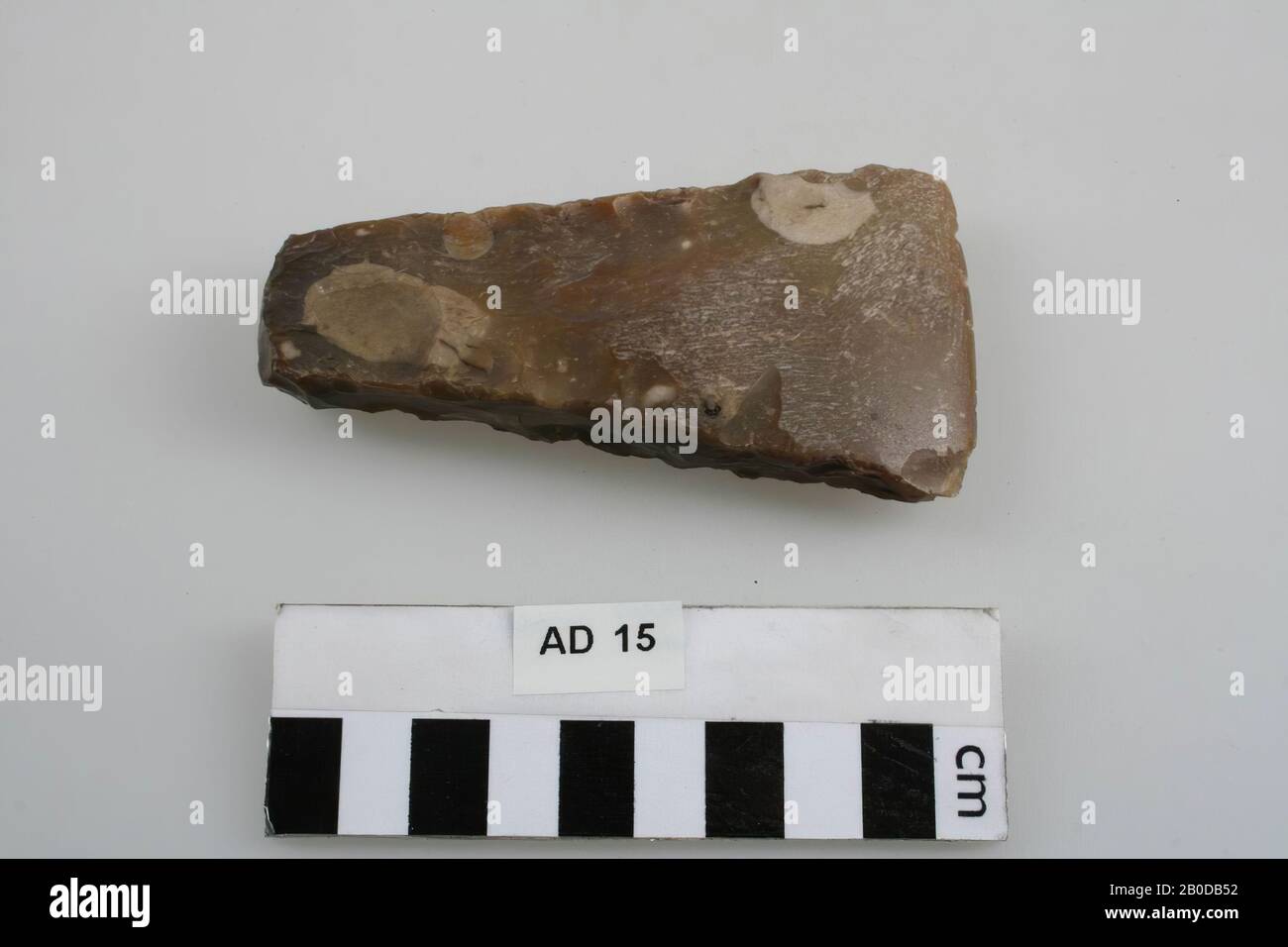 Old Europe, tool, wedge, stone, flint, 1.5 x 5 x 10 cm, prehistory ...
