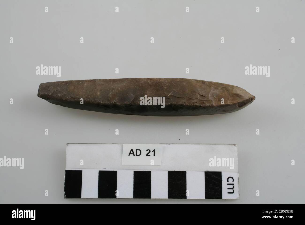 Old Europe, tool, chisel, stone, flint, 2 x 2 x 13 cm, prehistory ...