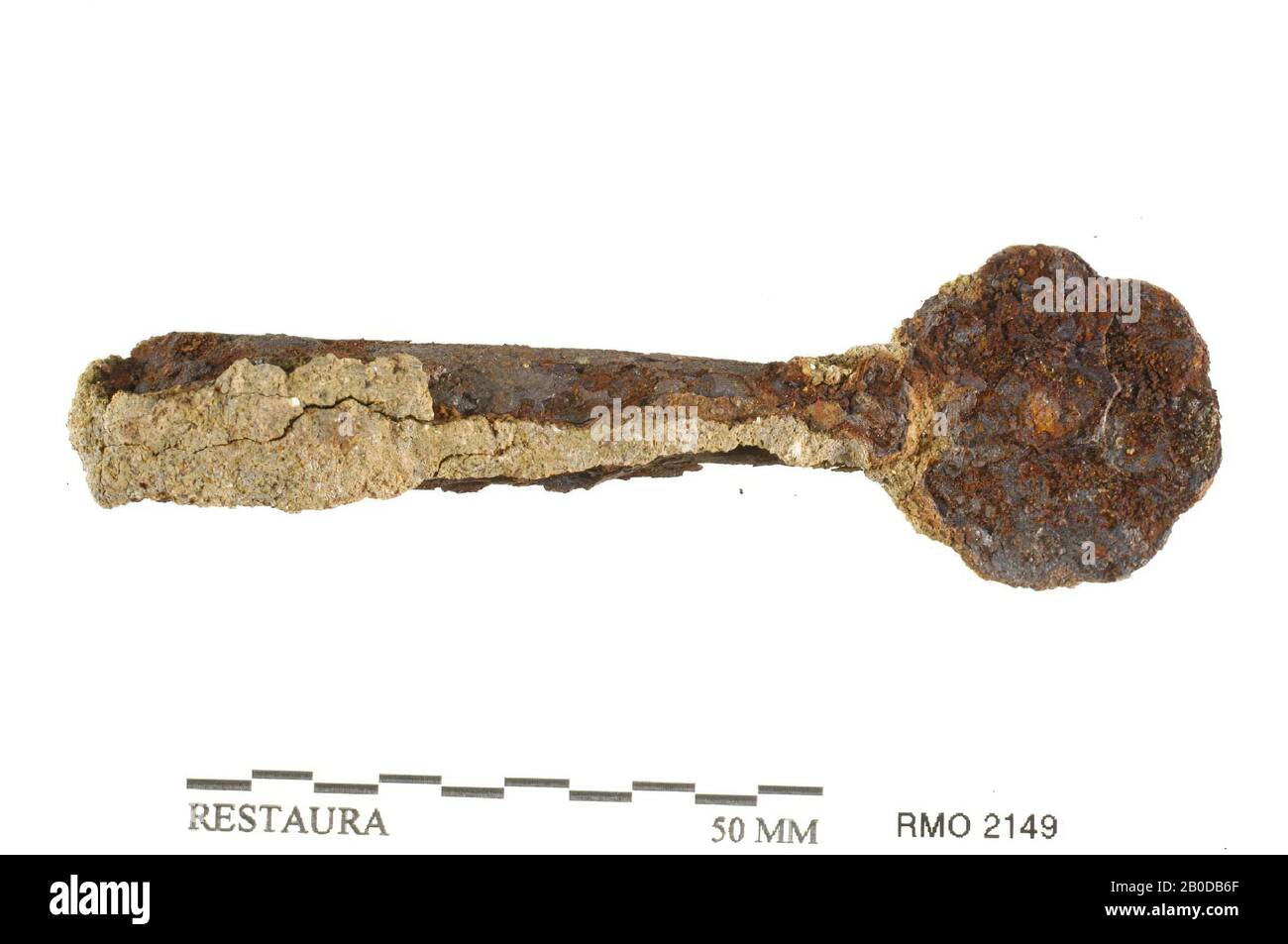 part of handle or hinge ?, rosette-shaped end, part of handle or hinge ...