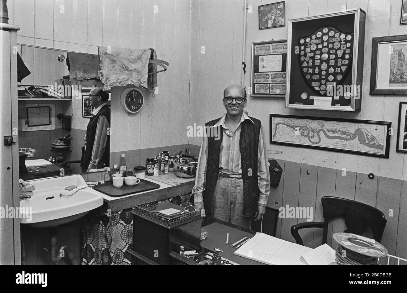 Old billingsgate market city london Black and White Stock Photos ...