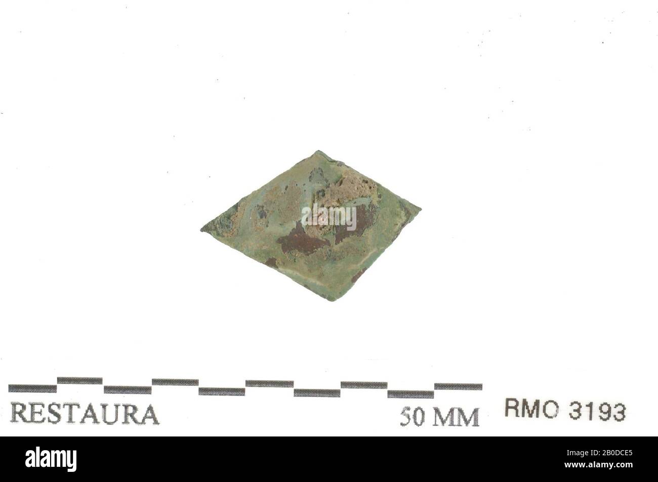 hessian, diamond-shaped, batter, diamond-shaped, copper alloy, 2,3 x 1 ...