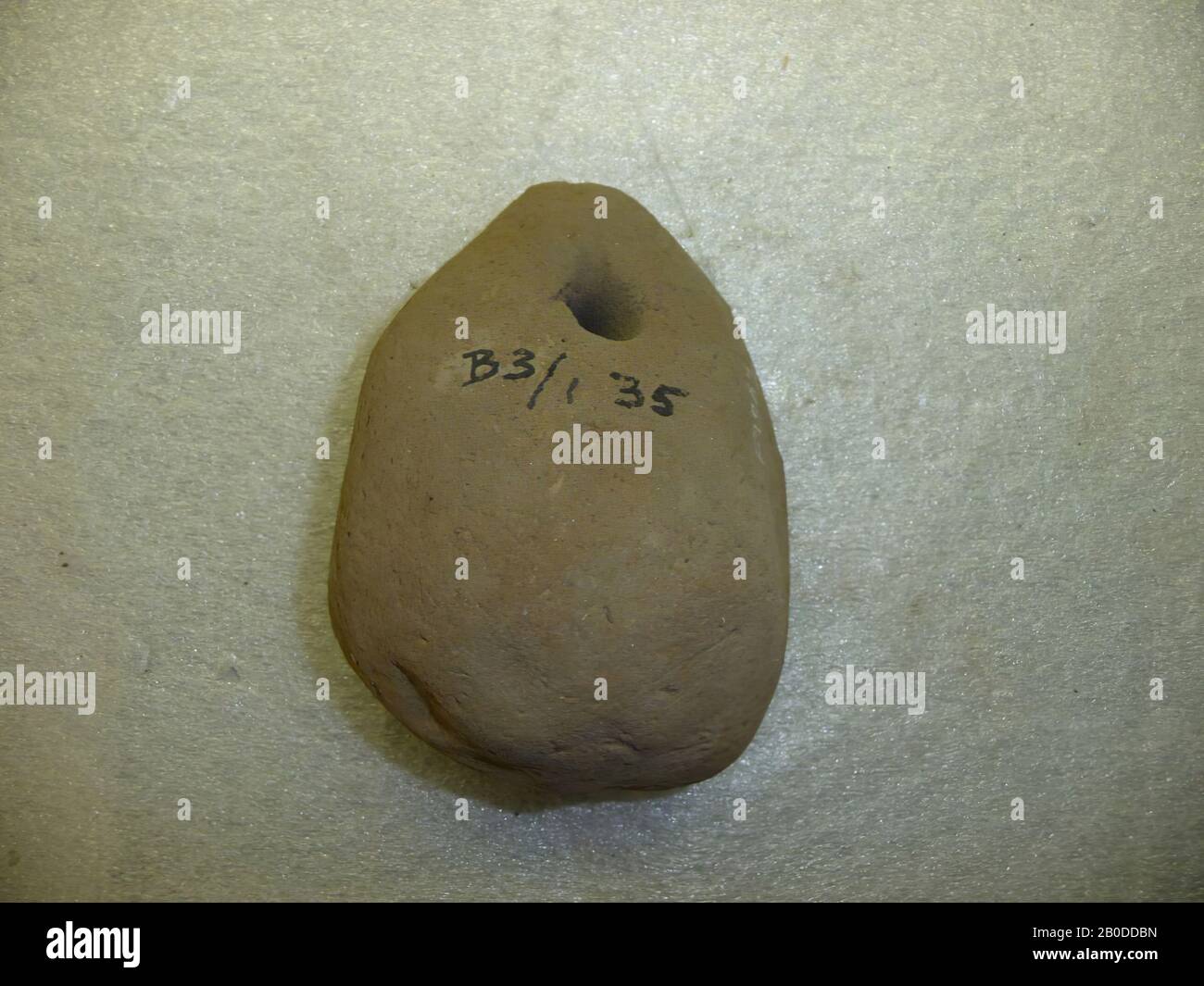 weaving weight, weaving weight, Type 2, unbaked clay, weaving weight ...