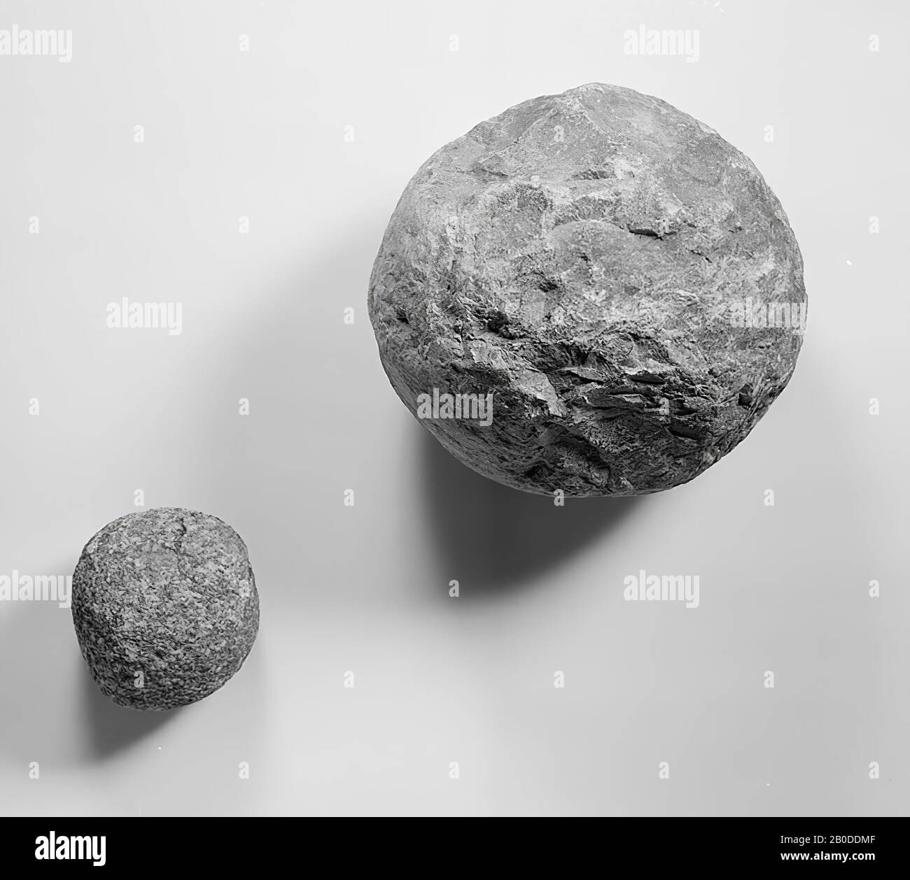 stone, spherical, sculptor's tool, stone, sculptor's tool, stone (gray ...