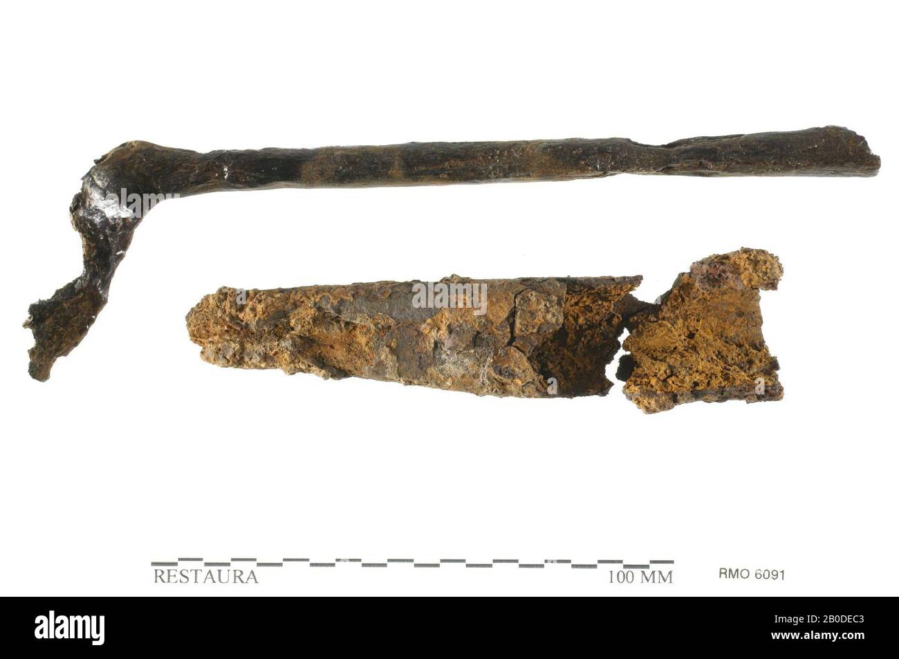 The Netherlands Middle Ages, part of spoon, shaft of spear or lance ...