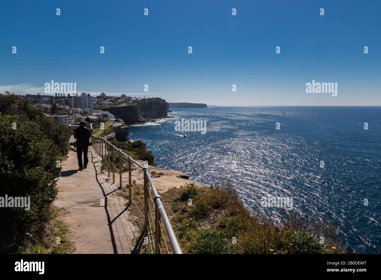 The Federation Cliff Walk, Dover Heights, Sydney. Its a five kilometre ...