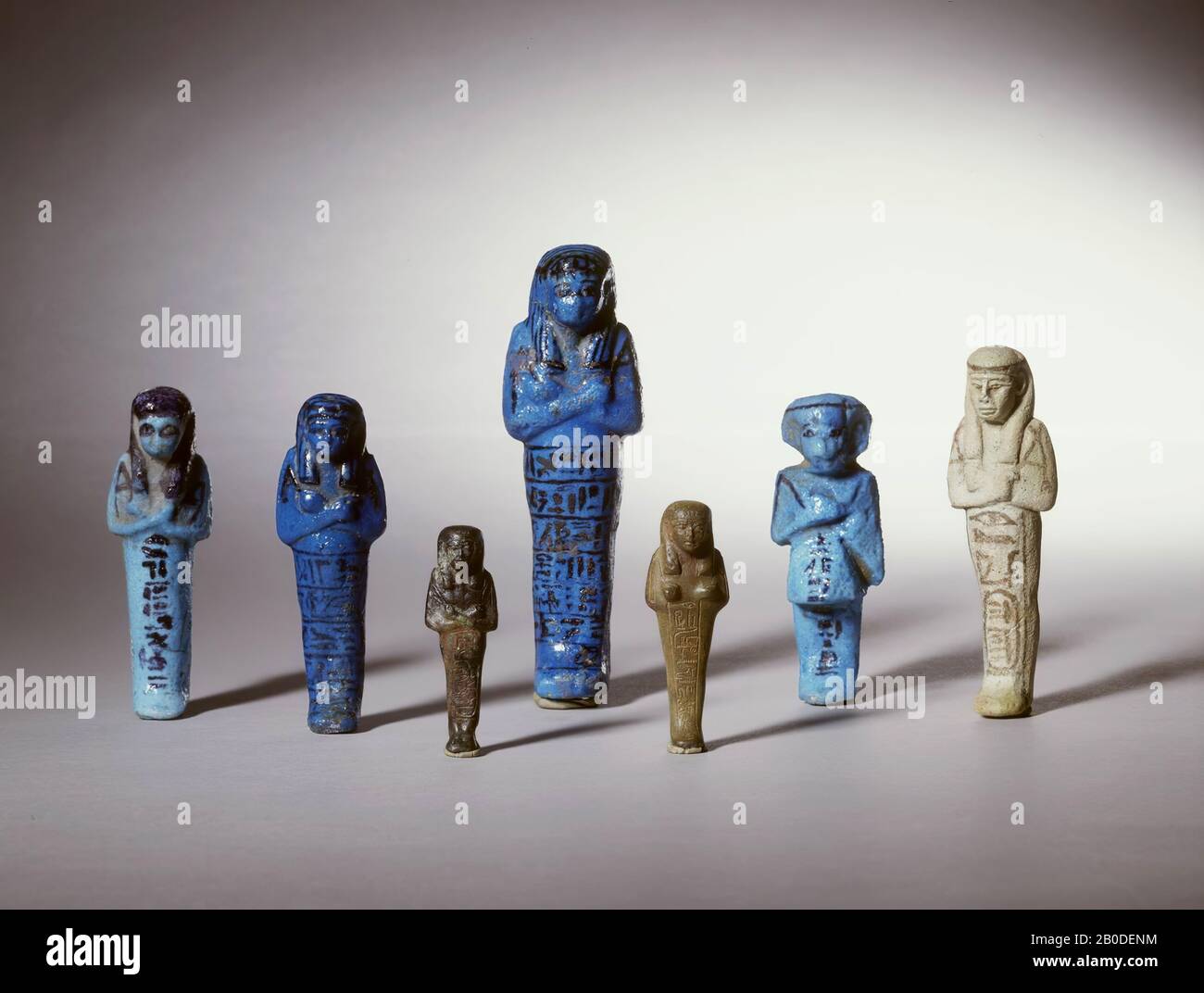 mummy-shaped, Hor, shabbat, faience, 12.3 x 4 cm, Third Intermediate ...