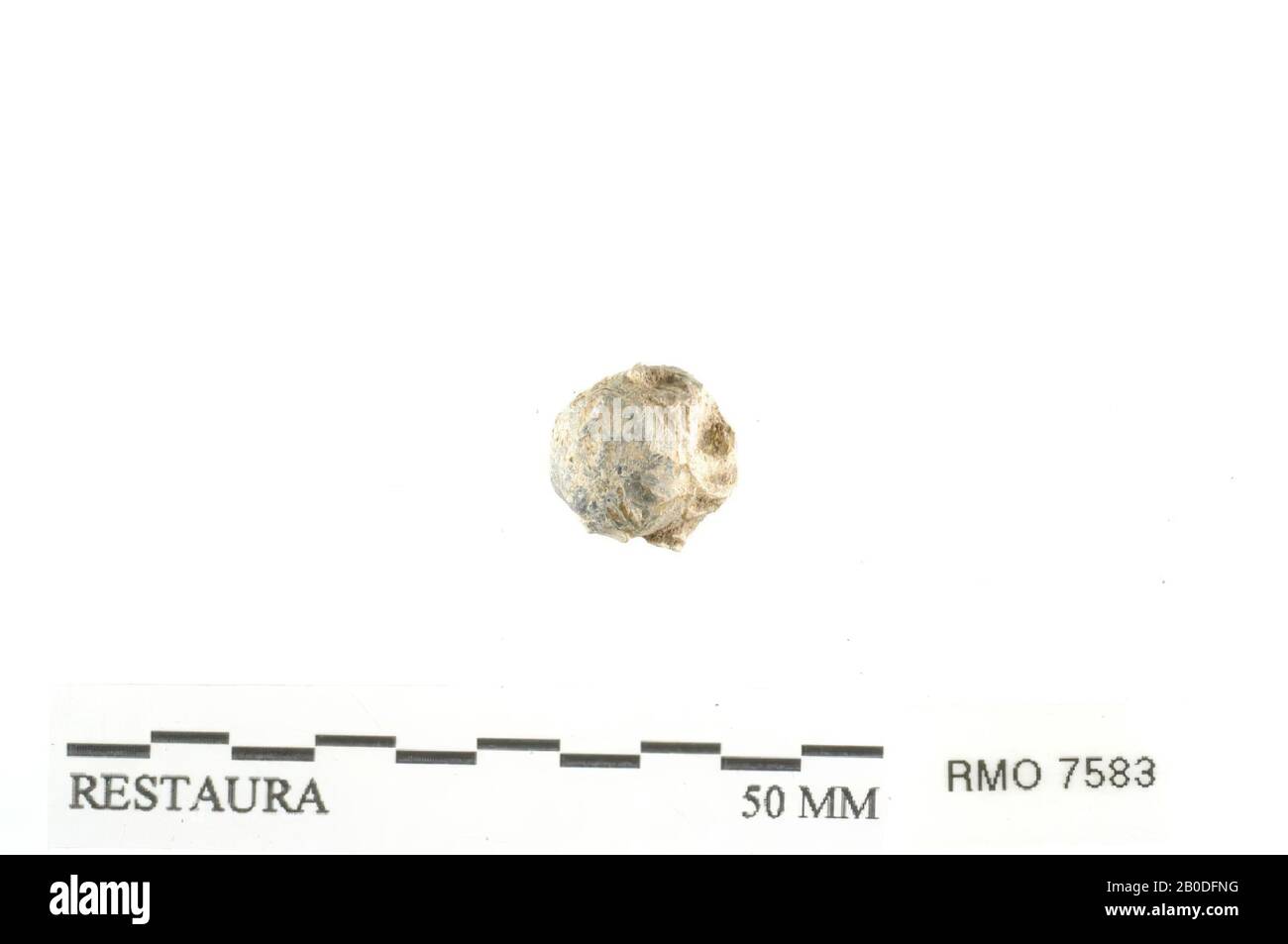 musket ball, deformed, musket ball, deformed, lead, 1.1 x 1.0 cm, x ...