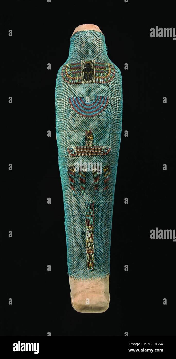 Anamonnefneb, wade, cruciate ligaments, beadnet, The mummy has been ...