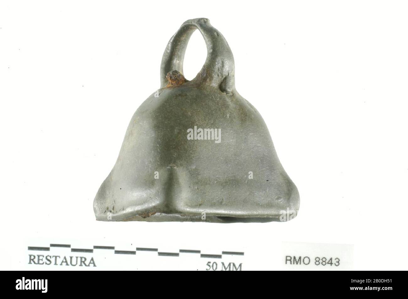 bell, iron clapper, bell, iron clapper, copper alloy Stock Photo - Alamy