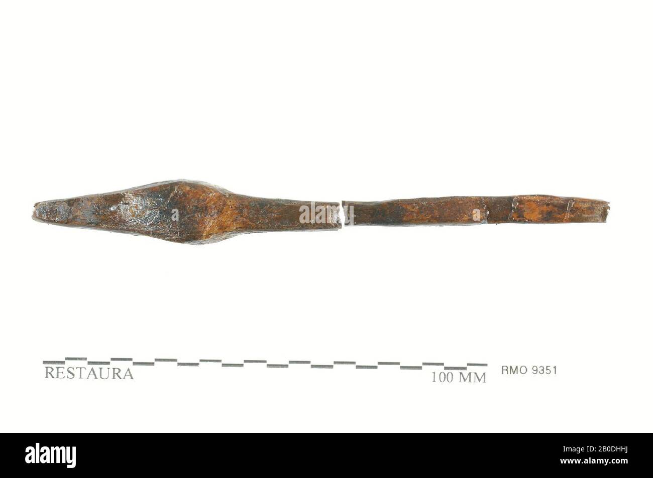 point, solid, 2 parts, point, solid, 2 parts, iron, 12,9 x 1,4 cm, x ...