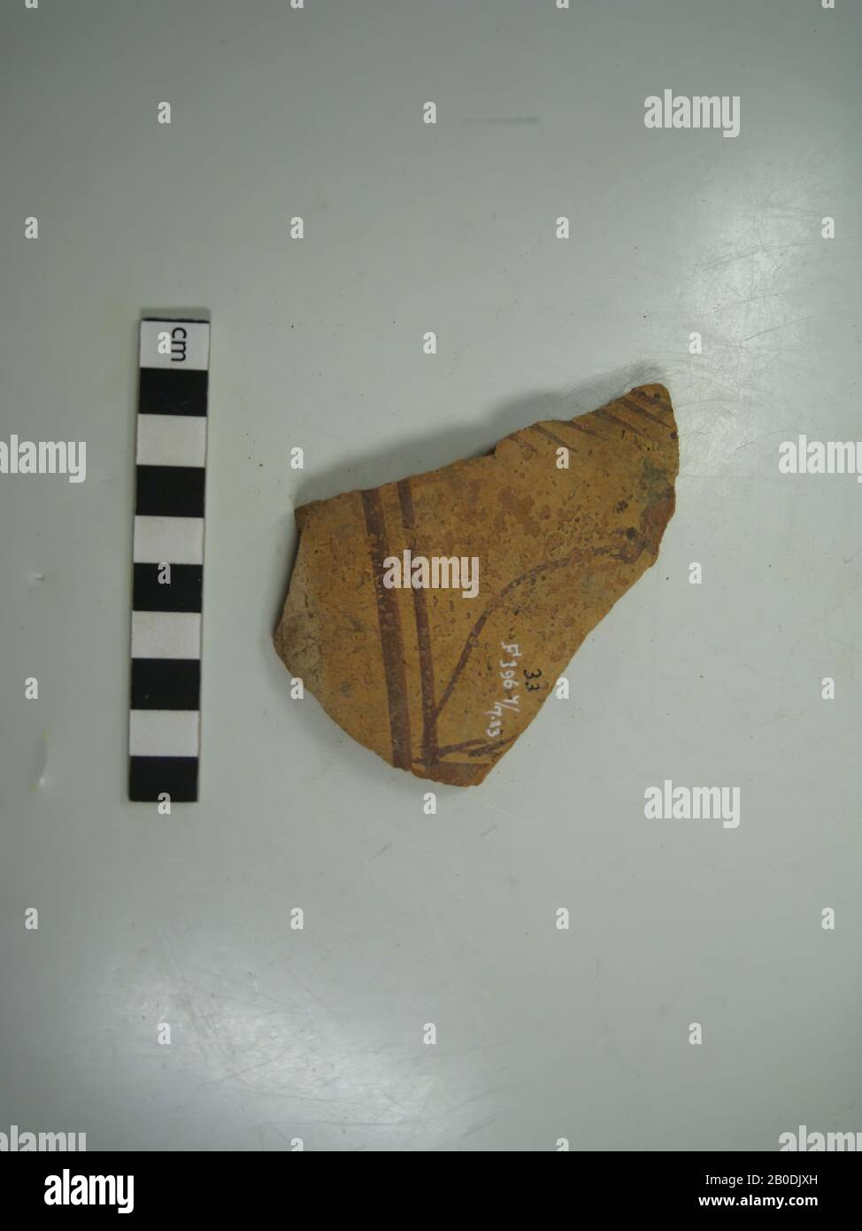 shard, red-brown, branch motif, floral pattern, dark brown, black fruit ...