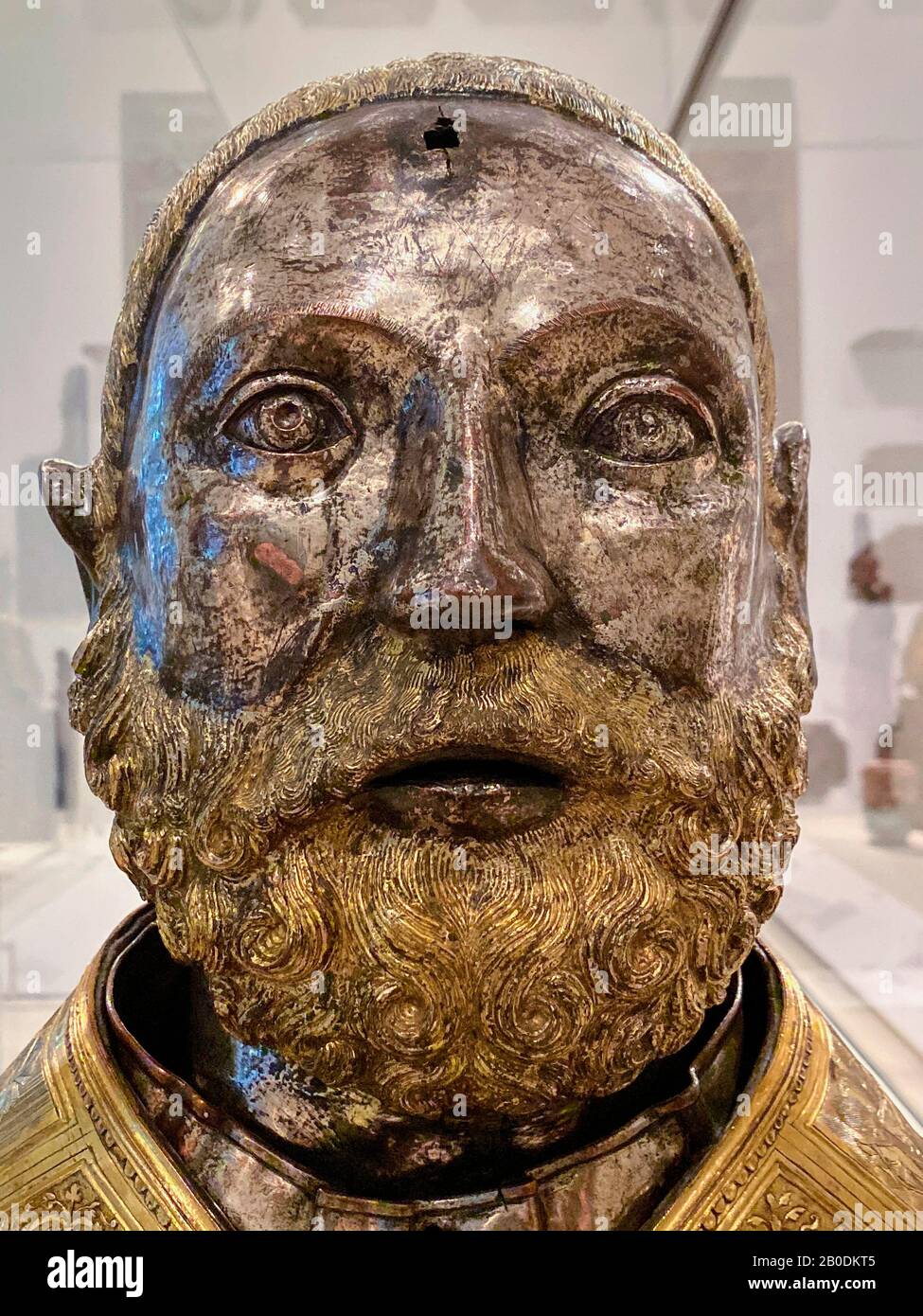 Reliquary Bust (around 1500) in the Victoria and Albert Museum in ...