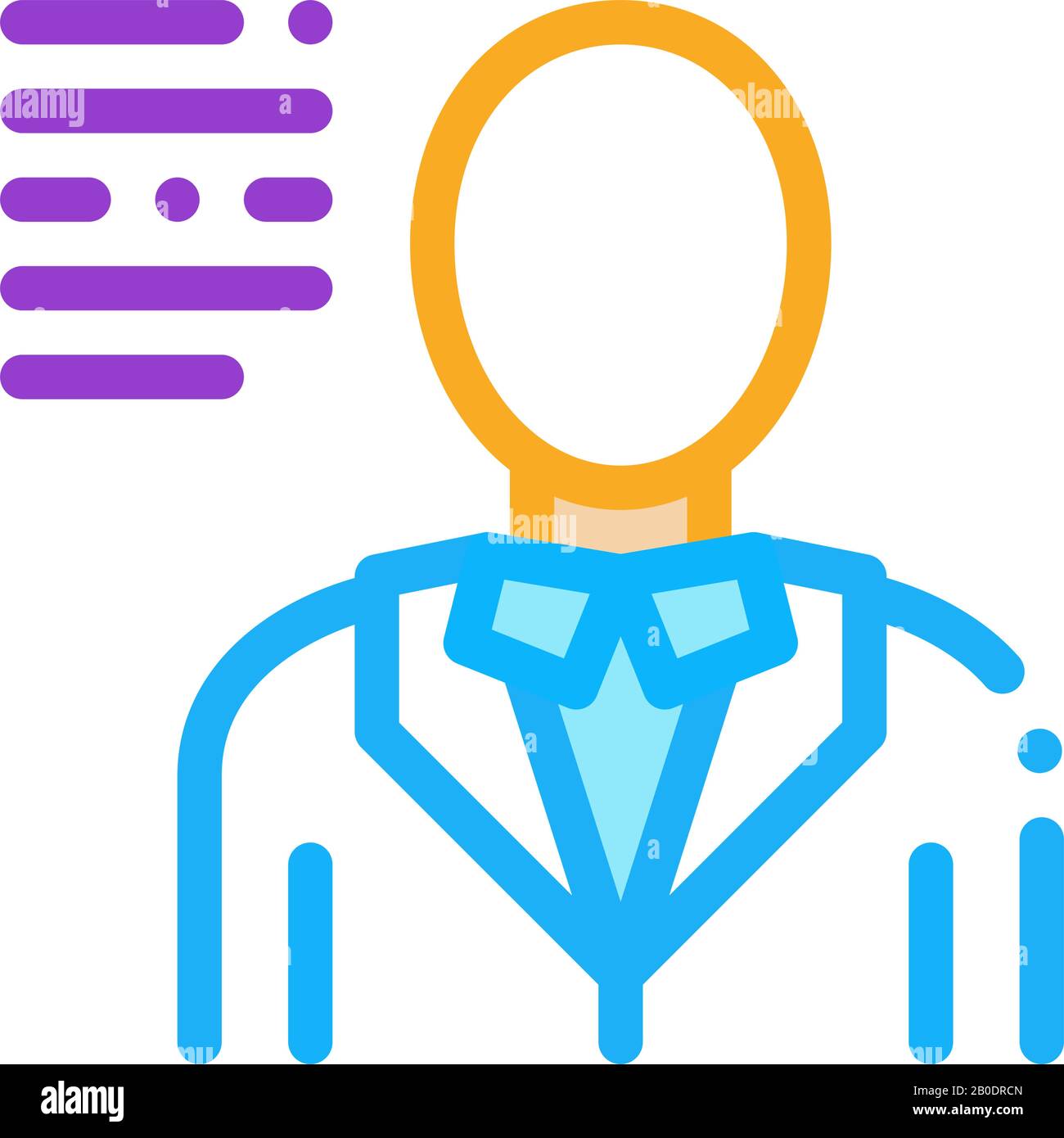 Human Silhouette Icon Vector Outline Illustration Stock Vector Image ...