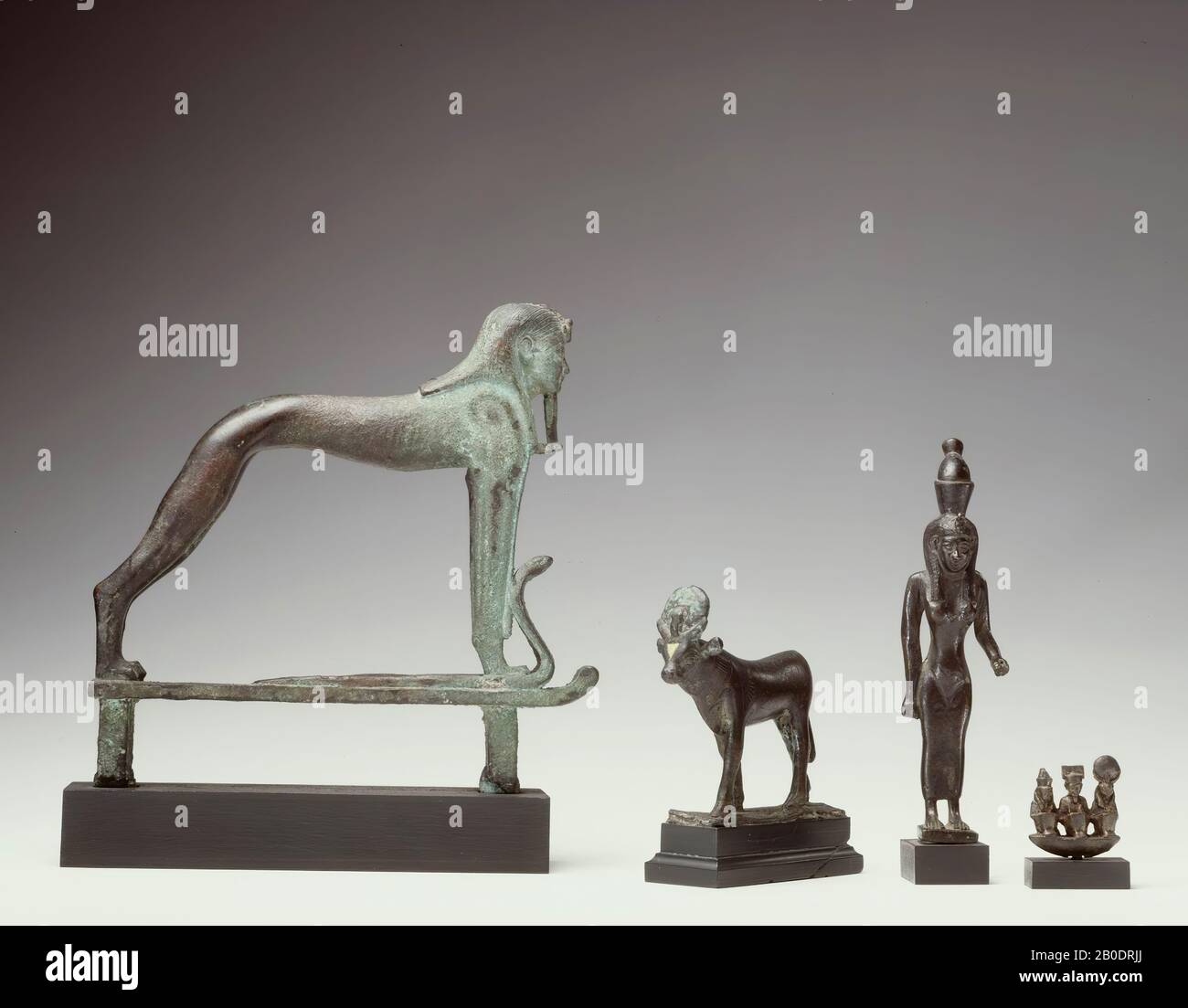 Egypt, bronze, god, bronze, 3.3 cm, Late Period, Egypt Stock Photo - Alamy