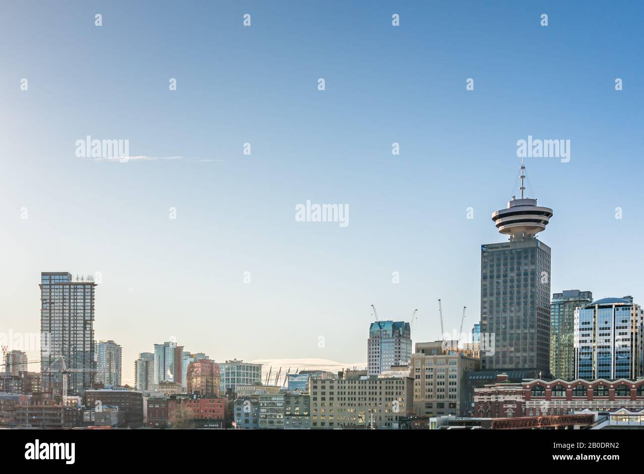 Vancouver, British Columbia, Canada - December, 2019 - Beautiful view ...