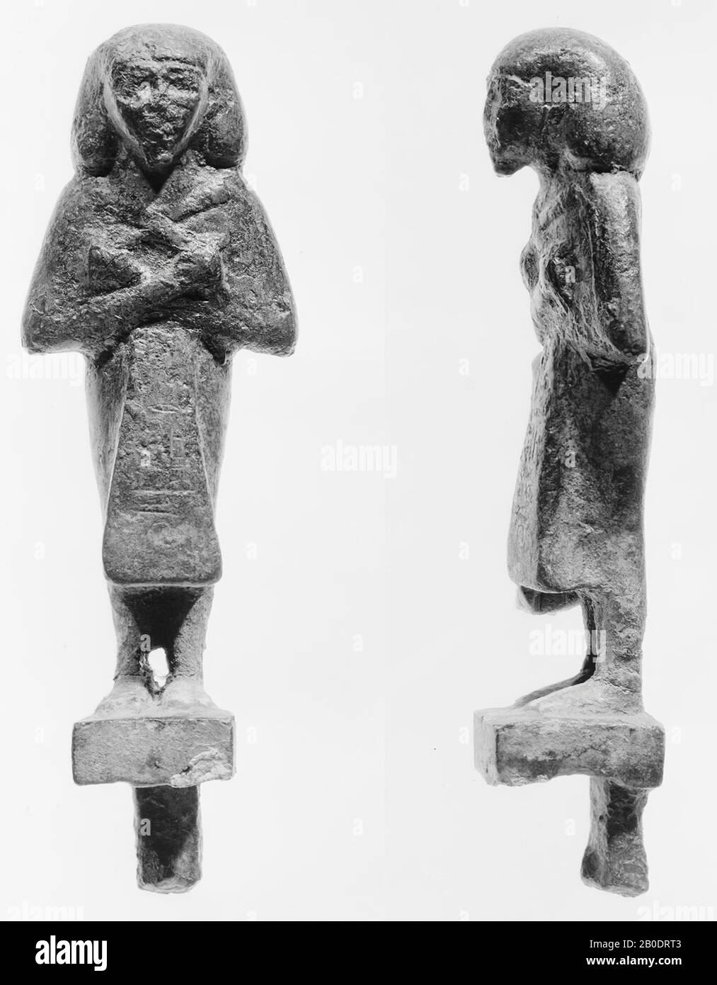 Egypt, Ushebti, bronze, 11.4 x 3.6 cm, Third Intermediate Period, 21st ...