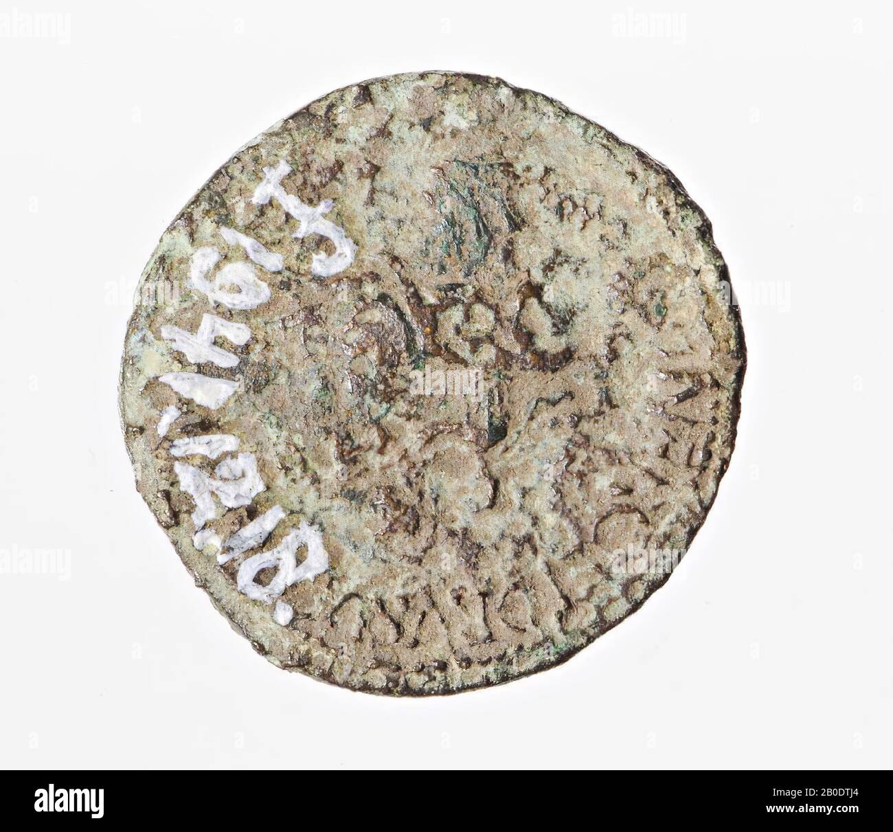 The Netherlands Roman period, coin, dupondius, Nero and Drusus ...