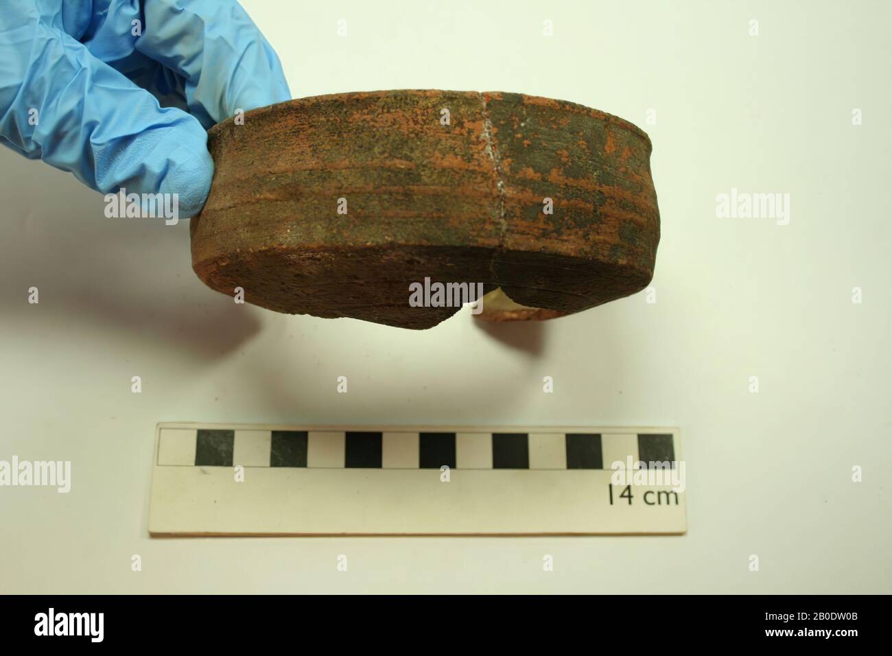 Egypt, fragment, container, earthenware, 4 x 11 cm, Meroitic Period ...