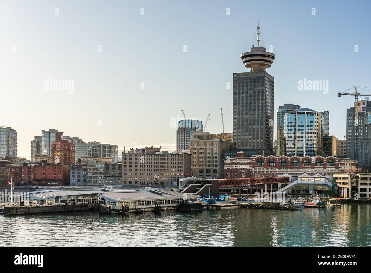 Vancouver, British Columbia, Canada - December, 2019 - Beautiful view ...